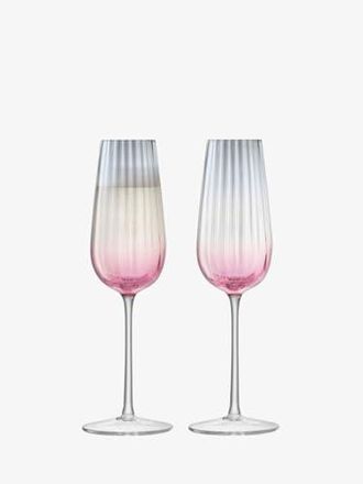 LSA International LSA Dusk Vasen, Glas, Pink, 250 ml, 2