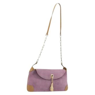 Gucci Sac bandouli&egrave;re vintage Pre-owned - Femme - Pre-owned - Violet - Taille: ONE Size