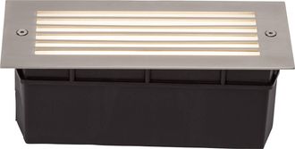 AEG Wall LED Außenwandeinbauleuchte in eisen, IP-Schutzart: 54 - spritzwassergeschützt, 8,7 Watt, 813 Lumen, 3000 Kelvin