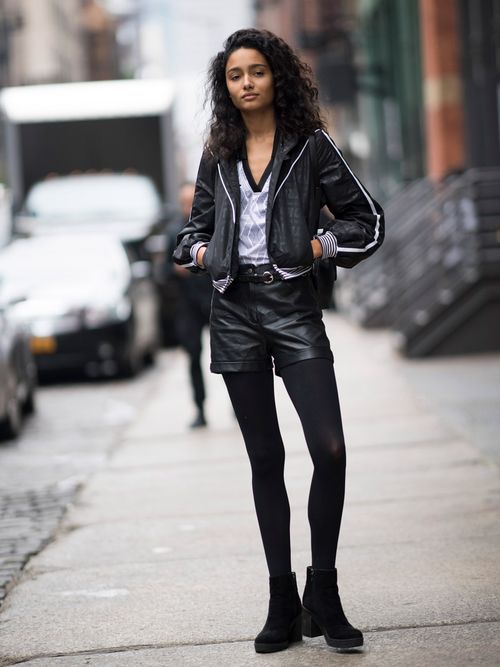 look short noir hiver