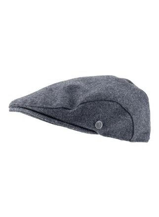 Bugatti Herren M&uuml;tzen/Caps/H&uuml;te grau Woll-Stoff