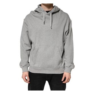 Dolce & Gabbana Pullover Hoodie Sweatshirt - - Sweatshirts & Hoodies - Herren - Grau - XL