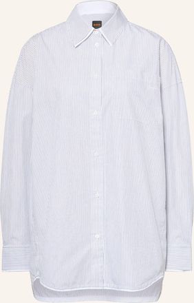 HUGO BOSS Hemdbluse Bernie blau