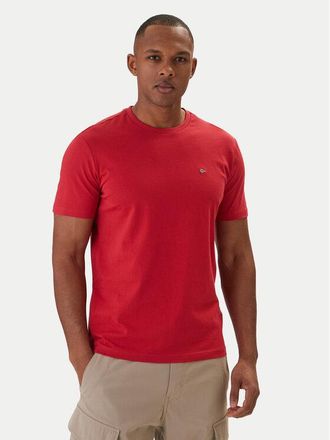 Napapijri T-Shirt Salis NP0A4H8D Rot Regular Fit