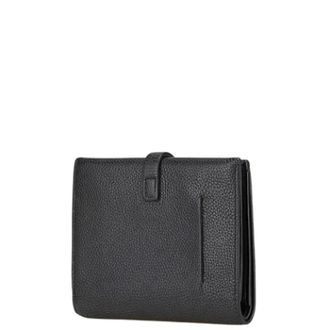Burberry Pre-owned Vintage Leder-Geldb&ouml;rse - - Pre-owned - Damen - Schwarzk - ONE SIZE