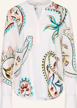 Herzen&rsquo;s Angelegenheit Herzens Blusenshirt Aus Seide weiss
