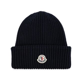 Moncler Logo Patch Beanie