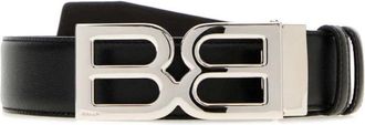 Bally Homme, Accessoires, Noir, Taille: 110 CM Reversible Leather Belt