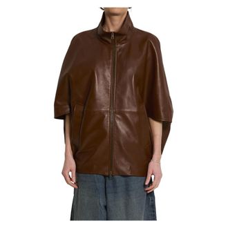 Balenciaga Damen, Jacken, Braun, SGr&ouml;&szlig;e