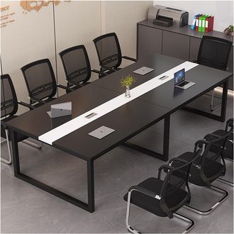 Generic Gro&szlig;er B&uuml;ro-Besprechungstisch, Konferenztisch for 10 Personen, for 8-12 Personen, Metallgestell, verschlei&szlig;fest, geeignet for Gruppenbesprechungen(D,2