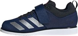 adidas Unisex Chaussure dhalt&eacute;rophilie Powerlift 5, Dark Blue/Silver Metallic/Lucid Red, 38 2/3