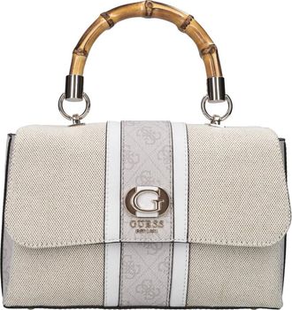 Guess Femme, Sacs, Beige, Taille: ONE Size Kerima 4G Logo Handbag
