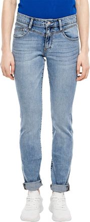 s.Oliver Damen 21.001.71.5979 Slim Jeans, Blau (Blue Denim Stretch 54z3), W34/L32