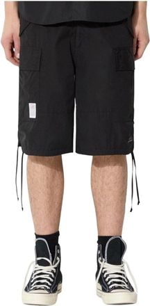 Undercover Shorts d&eacute;contract&eacute;s - Homme - Shorts - Noir - Taille: L