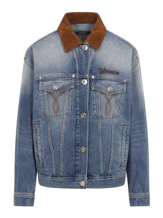 Versace Manteau Au Genou - D&eacute;lav&eacute;