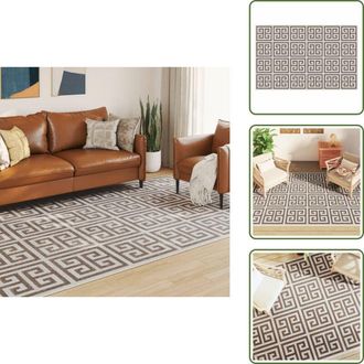 vidaXL The Living Store - Teppich Kurzflor Mehrfarbig 190x300 cm Rutschfest - Weicher Teppich - Polyester Teppich - DuPont Sorona Fasern - Kurzflorteppich