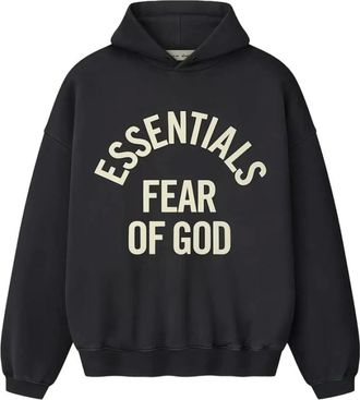 Fear of God Homme, Sweatshirts et sweats &agrave; capuche, Noir, Taille: 3XL Campus 90s Sweat &agrave; capuche