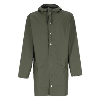 Rains Lange Jacke - - Jackets - Herren - Gr&uuml;n - S