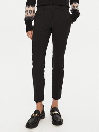 Marella Stoffhose Gerona 2423136052 Schwarz Straight Fit