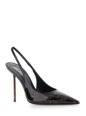PARIS TEXAS Lidia Slingback Pumps - Brown