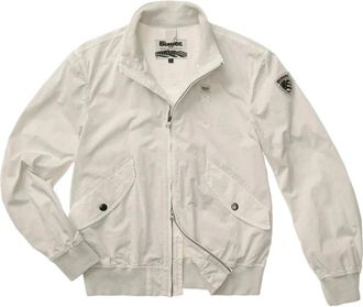 Blauer Homme, Vestes, Gris, Taille: 2XL Badger Dyed Bomber Jacket