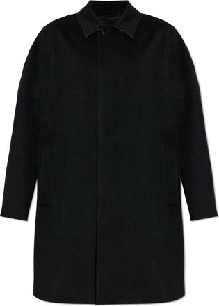Burberry Homme, Manteaux, Noir, Taille: 3XL York Coat