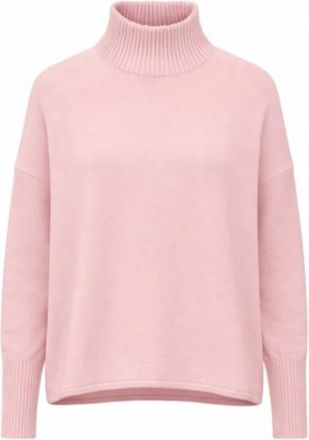 2-Biz Femme, Pulls, Rose, Taille: 40/42 FR Col roul&eacute;s