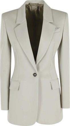 The Attico Femme, Vestes, Gris, Taille: 34 FR Veste