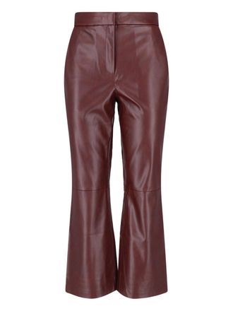 Calvin Klein Faux Leather Trousers