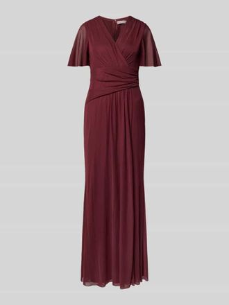 Christian Berg Cocktail Abendkleid mit V-Ausschnitt