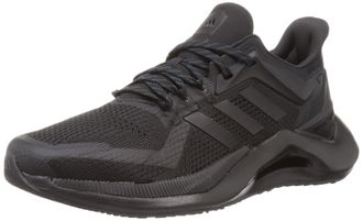 adidas Unisex Alphatorsion 2.0 M Sneaker, Cblack/Cblack/Cblack, 42 2/3 EU