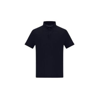 Herno Homme, Tops, Bleu, Taille: L Polo Crepe