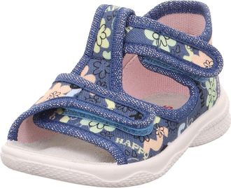 Superfit Polly, Hausschuhe für Mädchen und Jungen, Blau 8060, 19 EU Larga