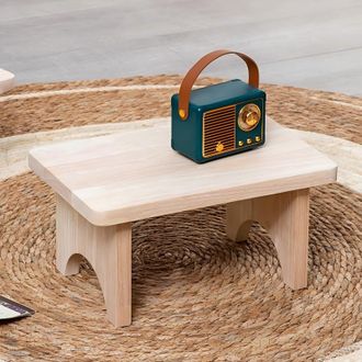 Generic Holzhocker Sitzbank 25/30/40 cm | K&uuml;chenhocker Essbank | Flurbank Sitzhocker | Rustikaler Bettbank Fu&szlig;bank | Holzschemel Blumenhocker Tritthocker Holz