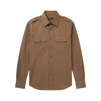 Tom Ford Camicia - - Shirts - Herren - Braun - XL