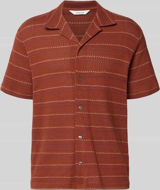 Selected Relaxed Fit Freizeithemd aus Baumwoll-Mix mit Viskose-Anteil Modell MARC