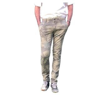 Mason's Gebl&uuml;mte Chino-Hose mit geradem Schnitt - - Trousers - Herren - Beige - 2XL
