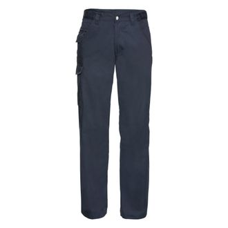 Russell Athletic Russell Workwear Polycotton Twill Hose f&uuml;r M&auml;nner, Standard Beinl&auml;nge (Marineblau)