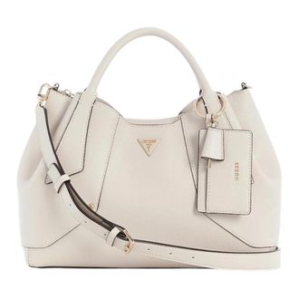Guess Darcy Logo Handbag - - Bags - Damen - Wei&szlig; - ONE SIZE