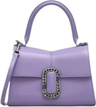 Marc Jacobs Femme, Sacs, Violet, Taille: ONE Size St. Marc Top Handle