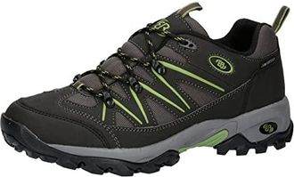 Br&uuml;tting Chaussures basses de trekking et de randonn&eacute;e unisexes Mount Hunter Low, Anthracite, vert., 46 EU