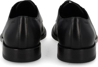 HUGO BOSS Cowhide Leather Loafer - Black