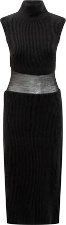 Sportmax Damen, Kleider, Schwarzk, XLGr&ouml;&szlig;e