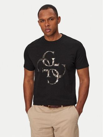Guess T-Shirt M6RI03 I3Z14 Schwarz Regular Fit