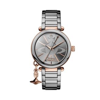 Vivienne Westwood Uhr - Quarzuhr Kensington - Gr. unisize - in Silber - f&uuml;r Damen