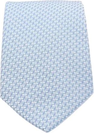 HUGO BOSS Homme, Accessoires, Bleu, Taille: ONE Size Cravate structur&eacute;e Jacquard en soie