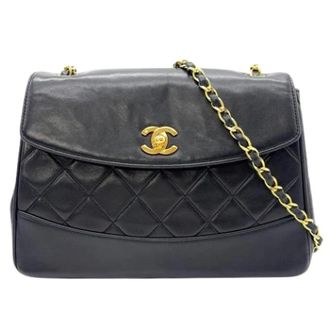 Chanel Pre-owned Vintage Schultertasche - - Pre-owned - Damen - Schwarzk - ONE SIZE