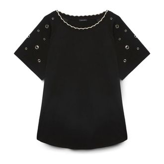 Fiorella Rubino Damen, Oberteile, Schwarzk, XLGr&ouml;&szlig;e
