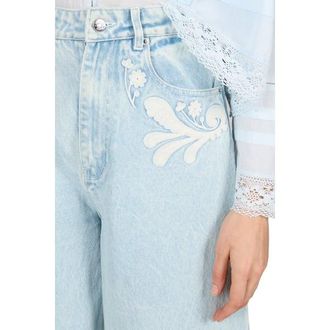 BERENICE Jean mom en coton