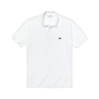 Lacoste Homme, Tops, Blanc, Taille: L/Xl Polo Blanc Crocodile